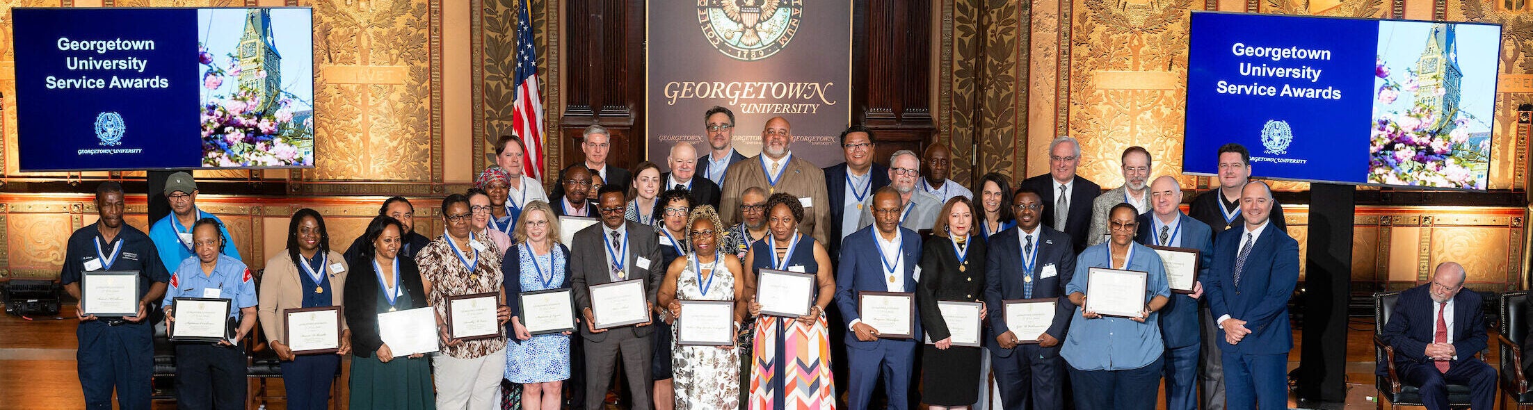 Service Awards | Human Resources | Georgetown University